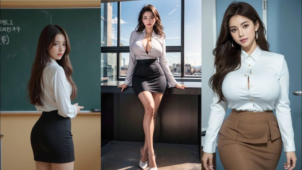 Secretary,Ai fashion.lookbook - YouTube