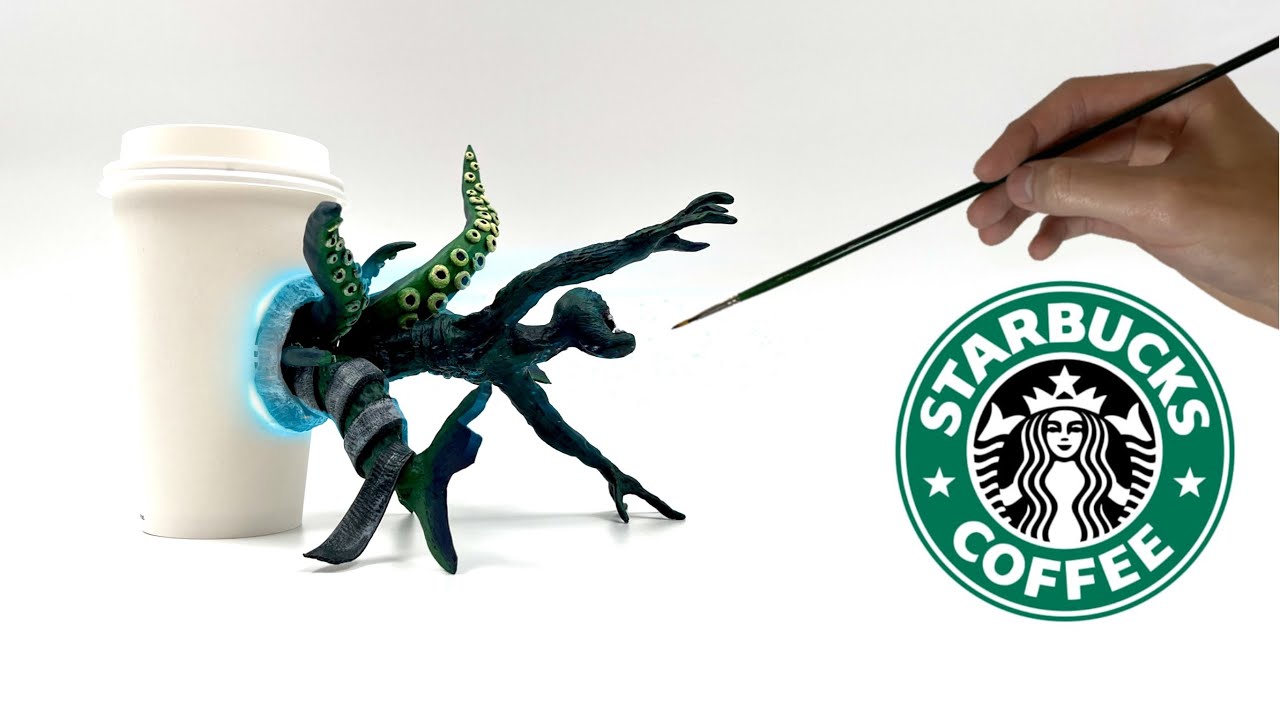I Made This Realistic Starbucks Logo, And Is…… - YouTube