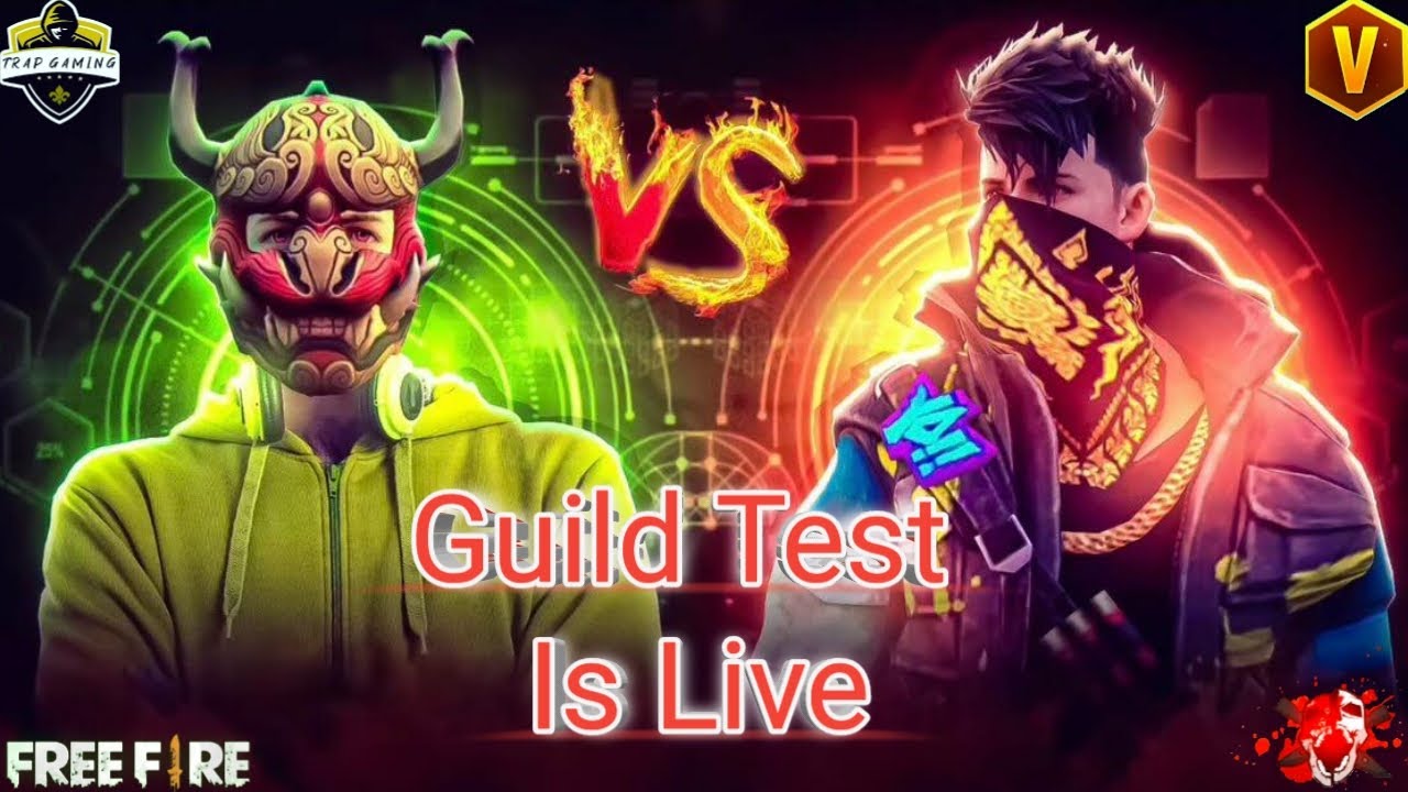 Live Guild Test 1 v 1|🔥| New Update Team Code Rank Push With ...