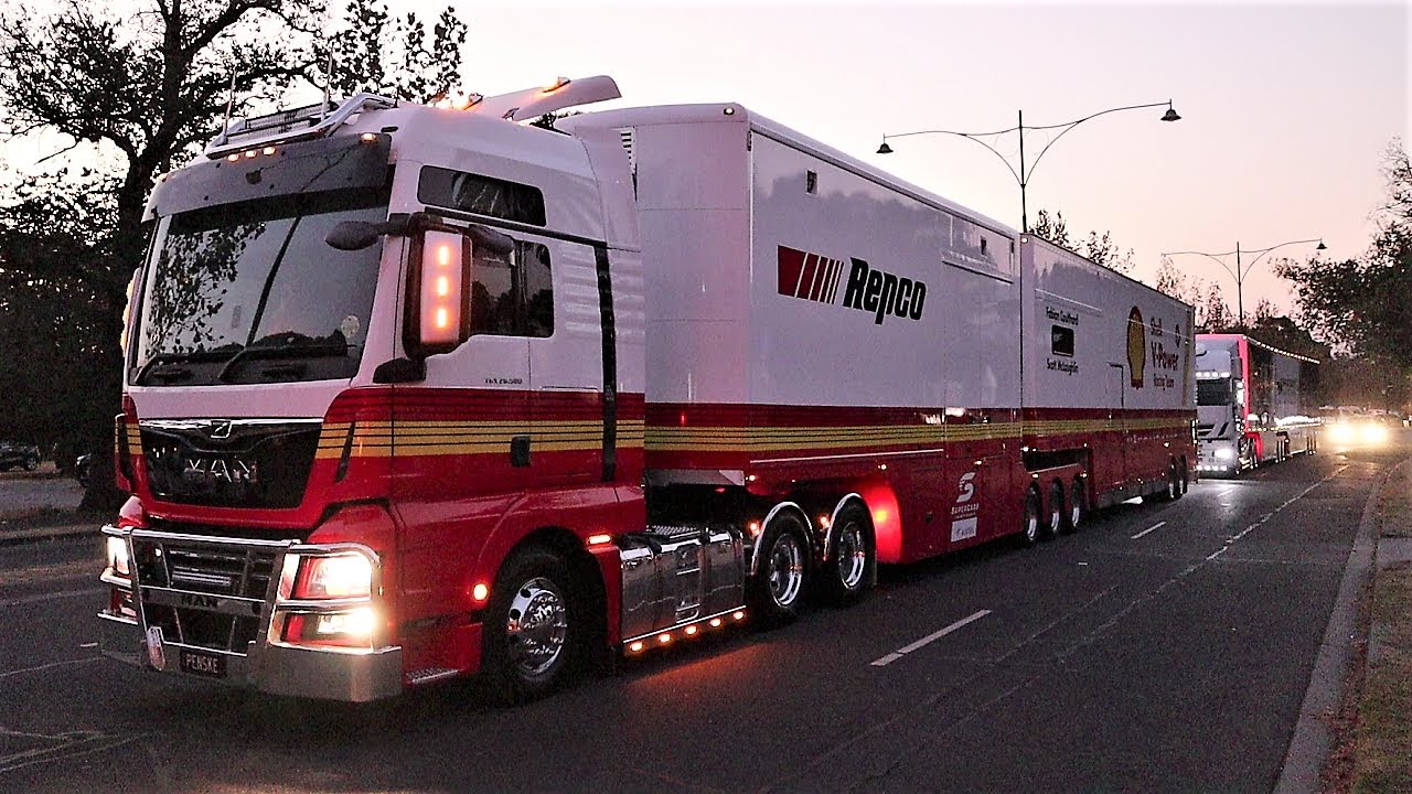 Shell V-Power Racing and Red Bull Holden Racing depart the F1 ...