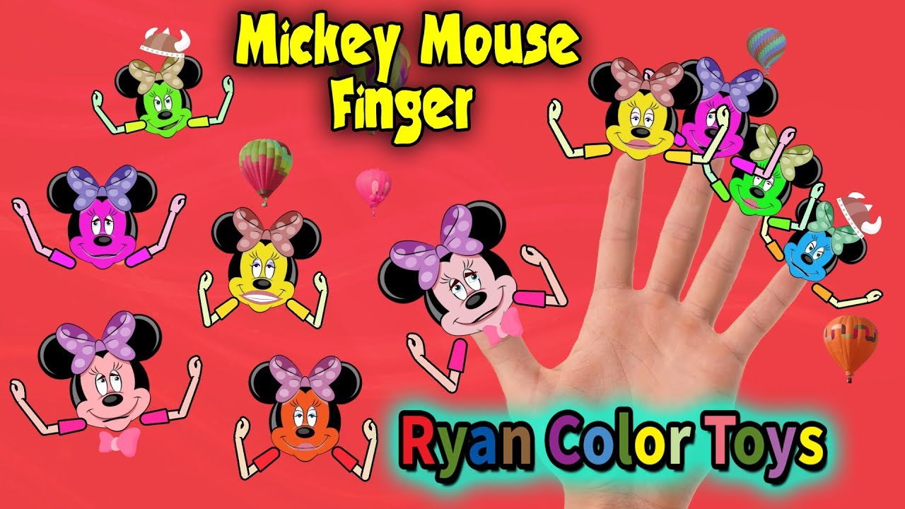 Finger family rhymes song [Mickey mouse Finger] Finger Family rhymes ...