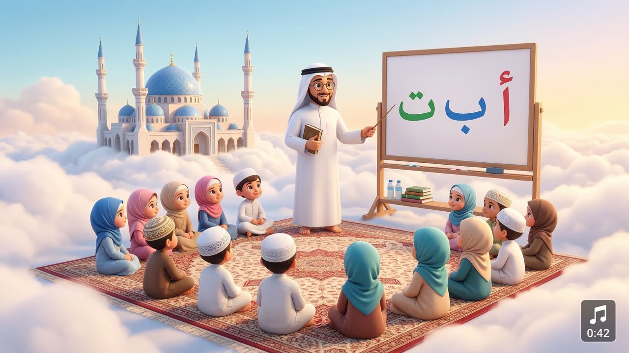 Alif Baa Taa | Qaida Noorania lesson 1 | Arabic Alphabet | Noorani ...