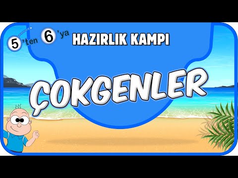 Çokgenler 📘 5'ten 6'ya Hazırlık Kampı #2025