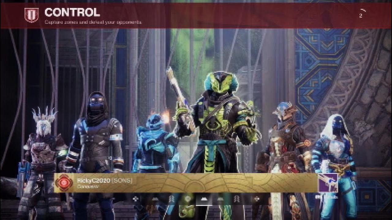 Destiny 2 - Control PvP Gameplay - YouTube