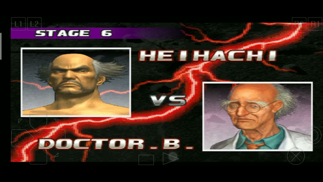 takken 3 games . helhachl fight - YouTube