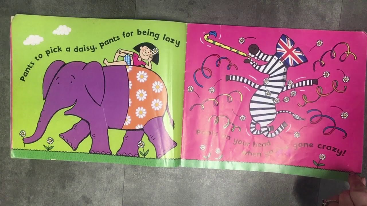 Pants. Giles Andreae and Nick Sharratt. EYFS Stories - YouTube