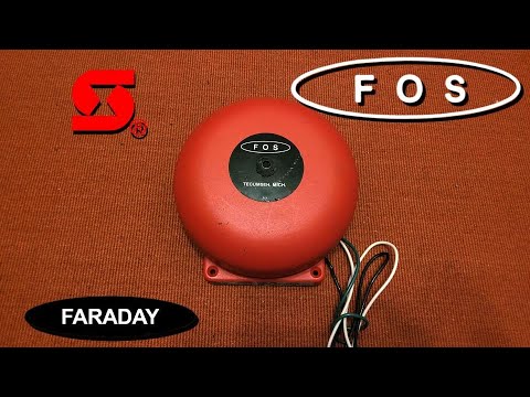 FOS (Faraday) 6" Fire Bell 4496 - YouTube