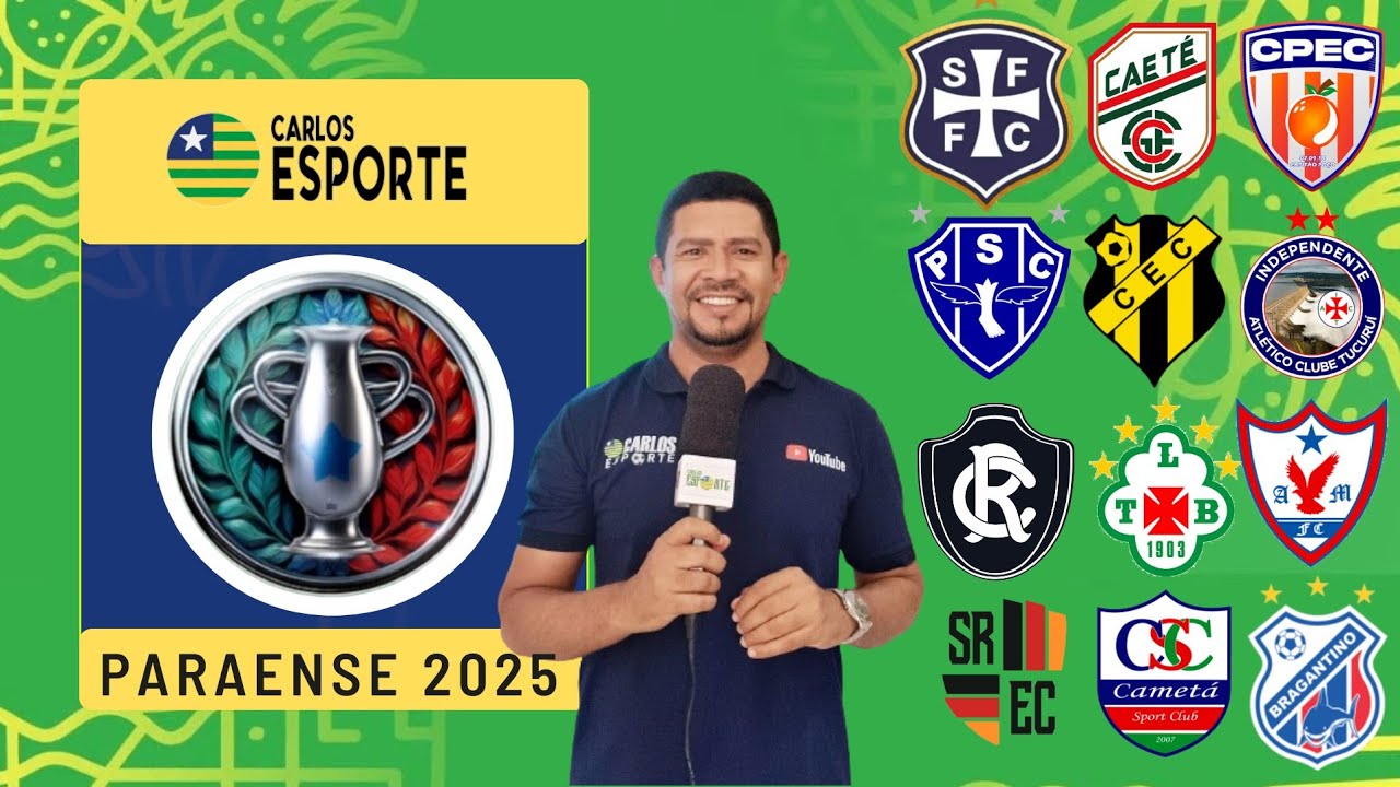 Campeonato Paraense 2025. Estaduais 2025. Clubes, Remo, Paysandu, Tuna ...