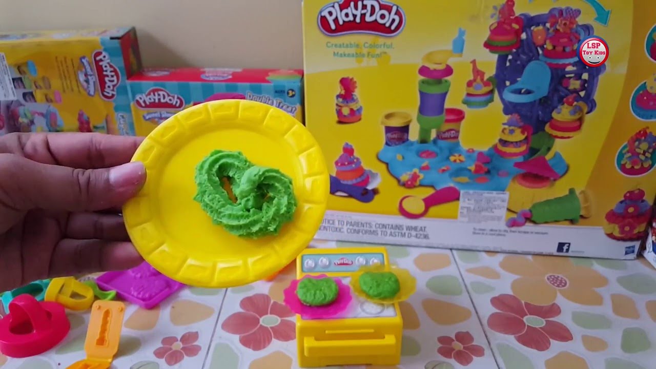 Play Doh Sweet Baking Creations, Toy for Kids - YouTube