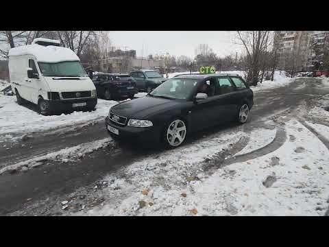 Supercharged Audi A4 B5 2.8 with a manual transmission installed