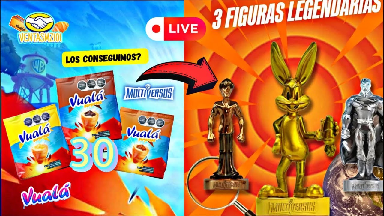 Buscando las figuras especiales de Multiverso, en 30 vualá sorpresa y ...