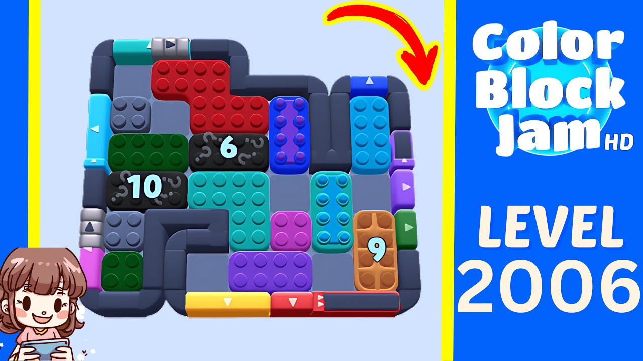 Color Block Jam Level 1107 (2006) Solution Walkthrough - YouTube