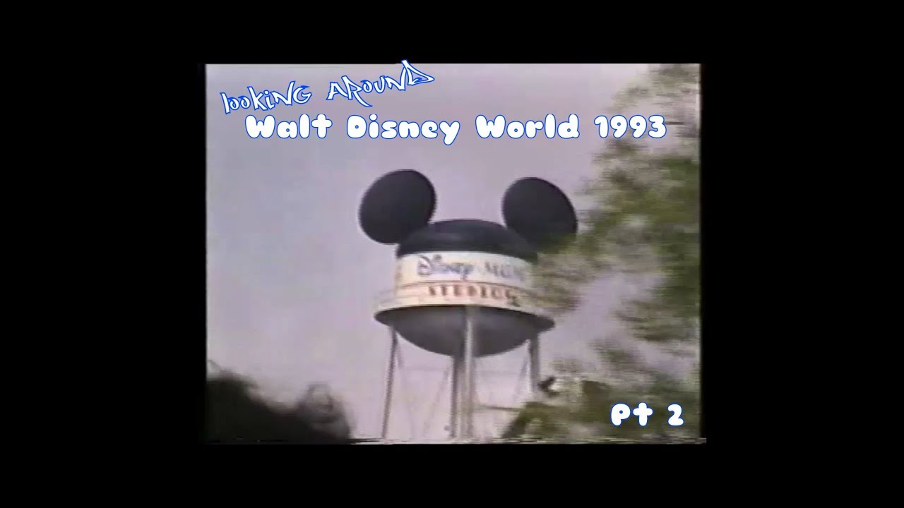 Walt Disney World in 1993, A look around 👀 Part 2 - YouTube
