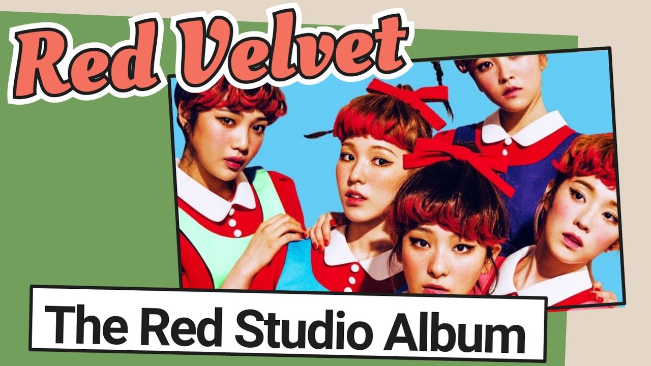 [UNBOXING] Red Velvet - The Red 1st Studio Album (Blue Version) - YouTube