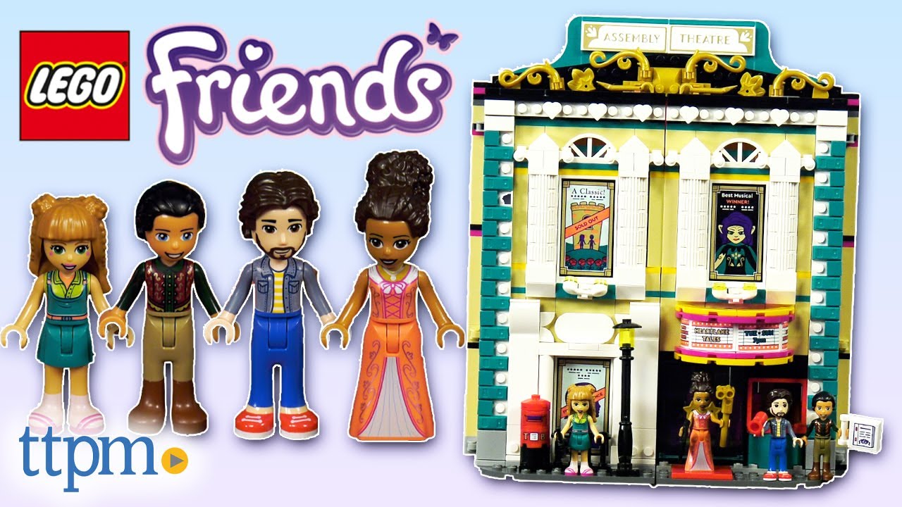 LEGO Friends Andrea's Theater School Review! - YouTube