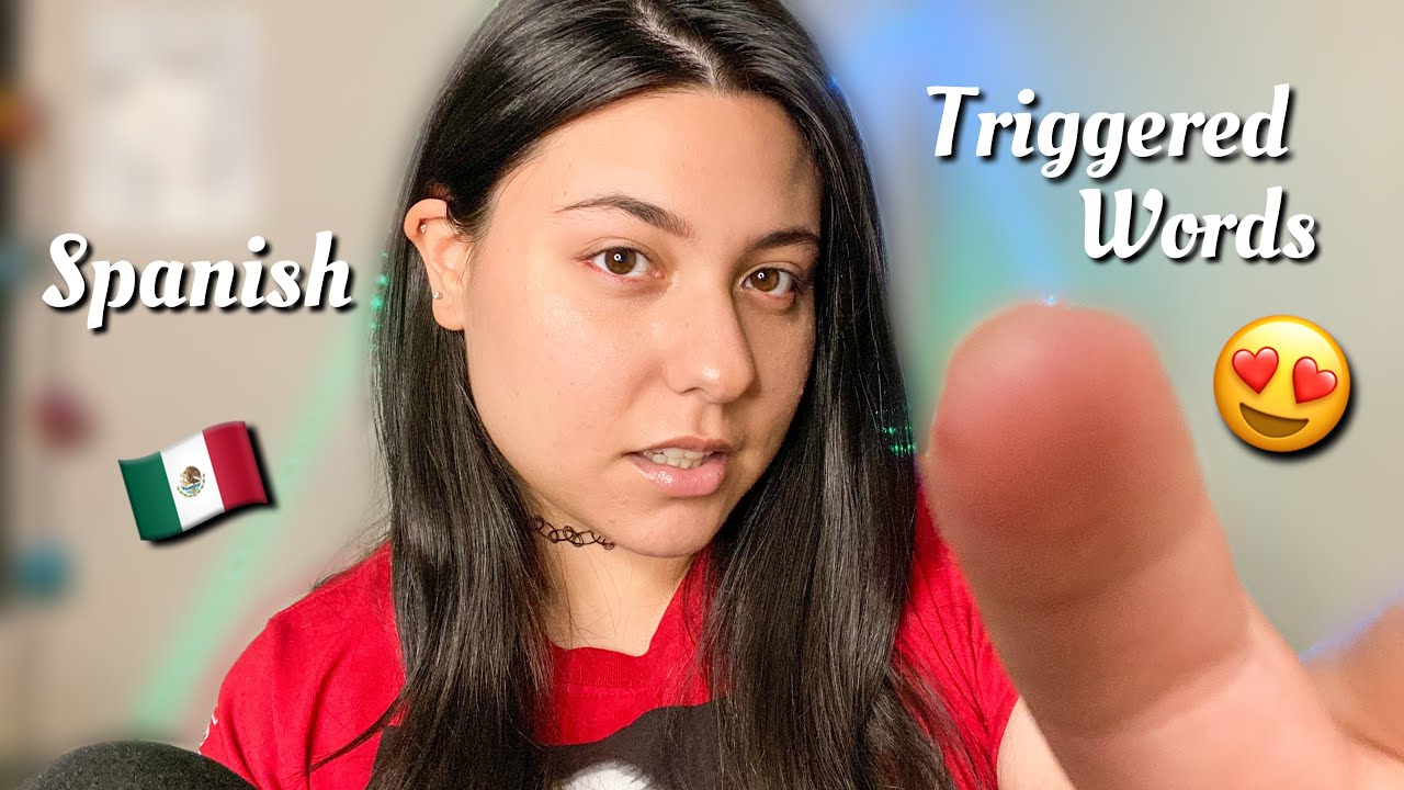 ASMR~ Repeating Spanish Trigger Words (part 2) | hand movements | # ...