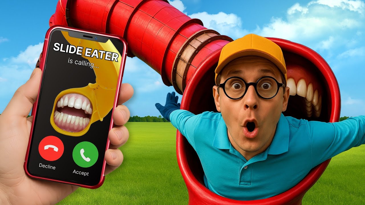 SLIDE EATER EAT BLIPPI.EXE! VLAD AND NIKI MISSING | SCARY MOMENTS - YouTube