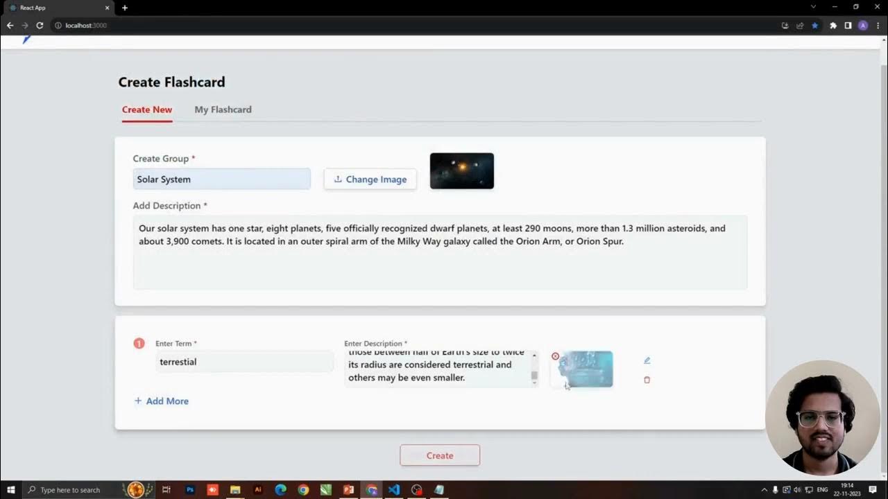 FLASHCARD GENERATOR - AlmaBetter - Frontend Development Capstone Project - YouTube