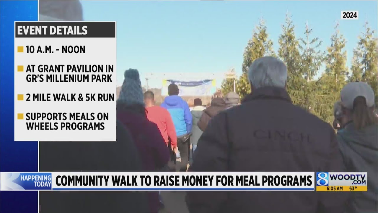Meals on Wheels hosting 4th annual March for Meals - YouTube
