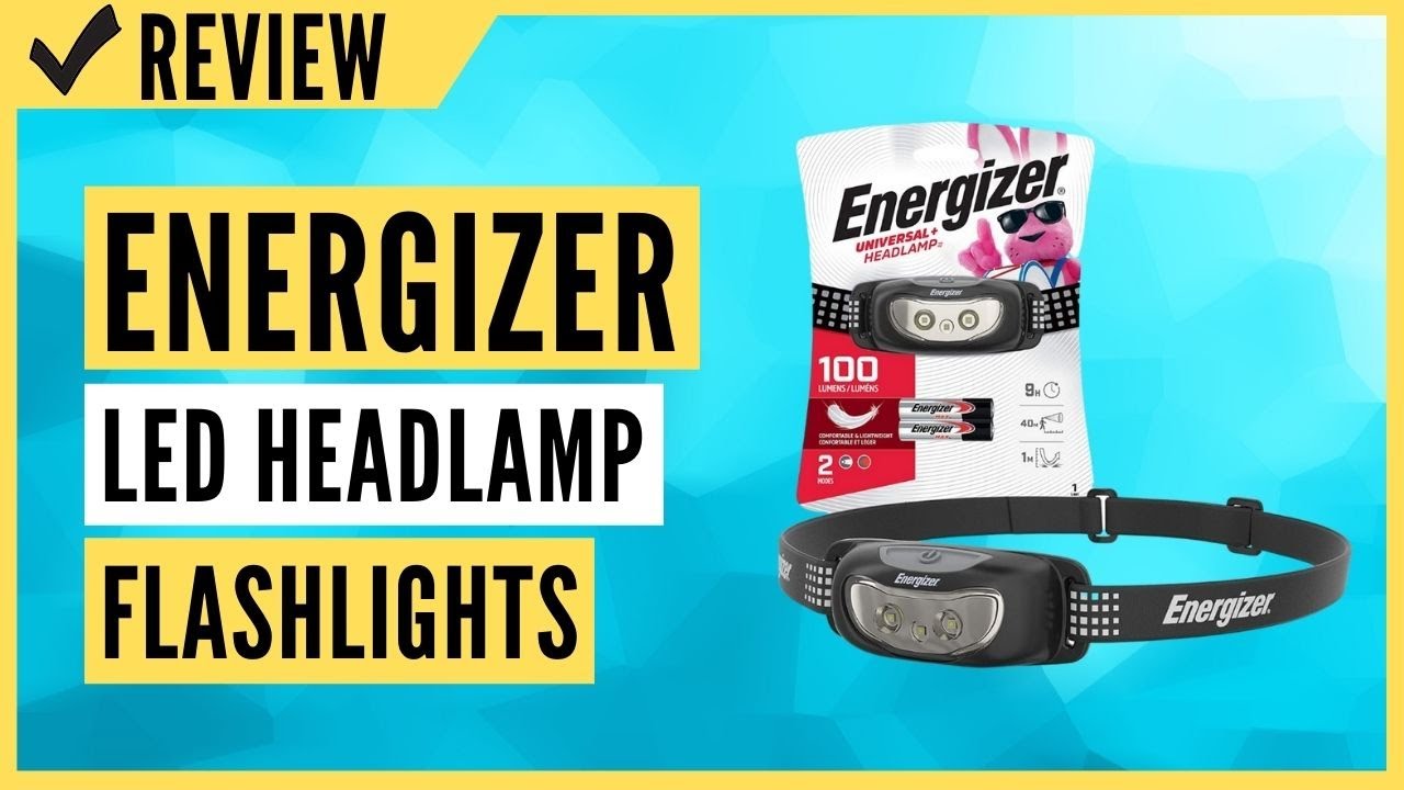 ENERGIZER LED Headlamp Flashlights Review - YouTube
