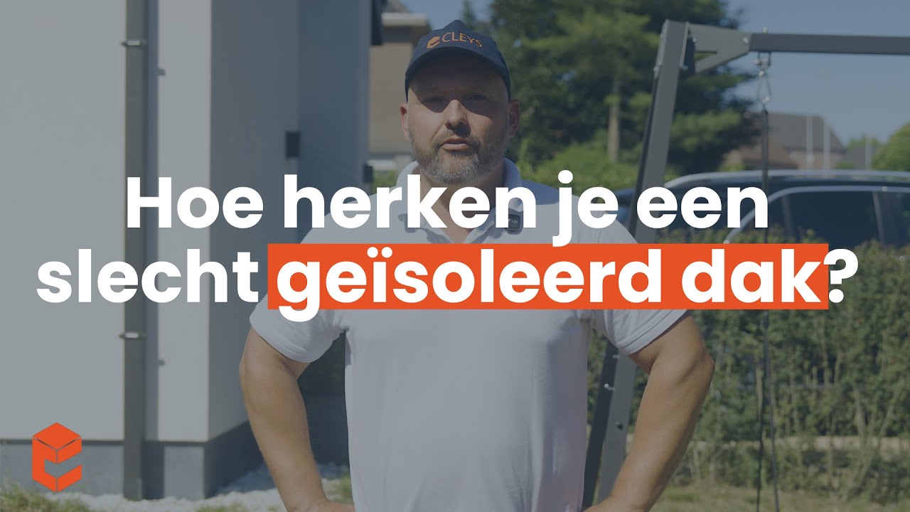 Hoe herken je een slecht geïsoleerd dak? - YouTube