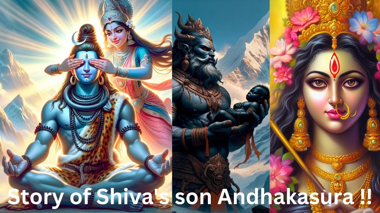 Story of Shiva's son Andhakasura !! - YouTube