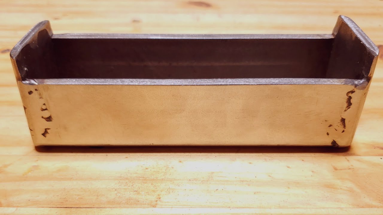 DIY ingot mold for your metal melting hobby from a stainless steel ...