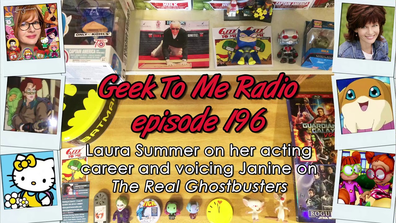 196-Voice Actor Laura Summer on “The Real Ghostbusters” and Her Career ...
