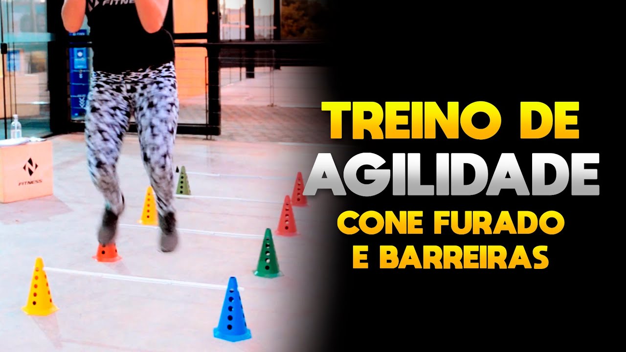 EXERCÍCIOS PARA TREINO DE AGILIDADE COM CONES E BARREIRA | Natural ...