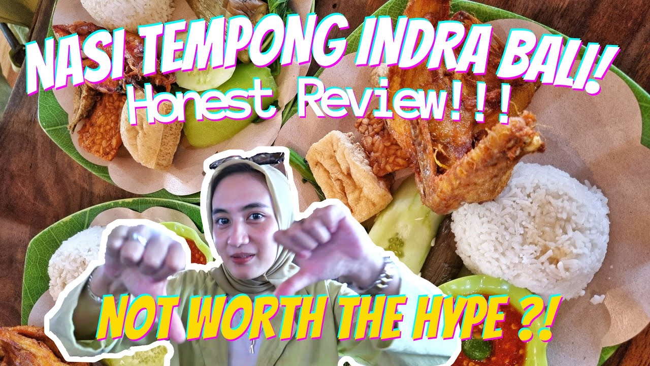 REVIEW NASI TEMPONG INDRA BALI 2022 ! - YouTube