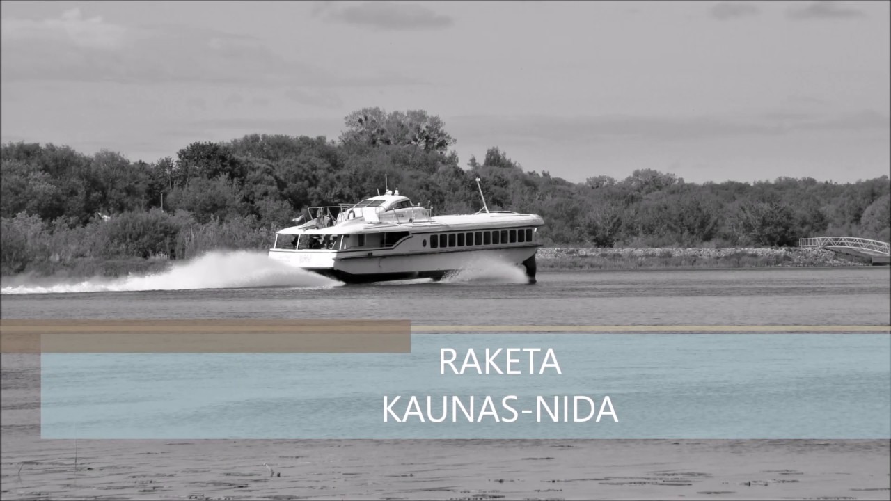Laivas Raketa, hydrofoil Raketa - YouTube