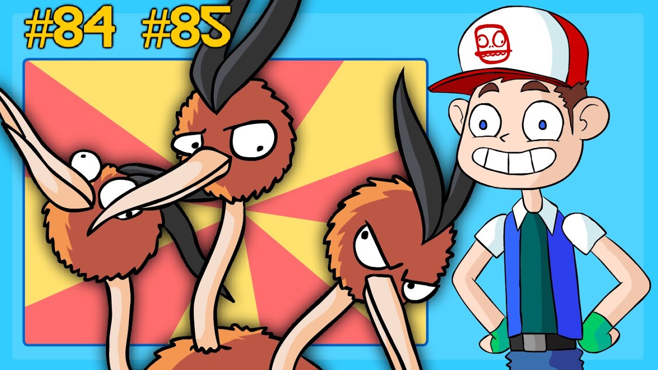 DODUO & DODRIO - Pokémon Speed Drawing - @Crunchlins - YouTube
