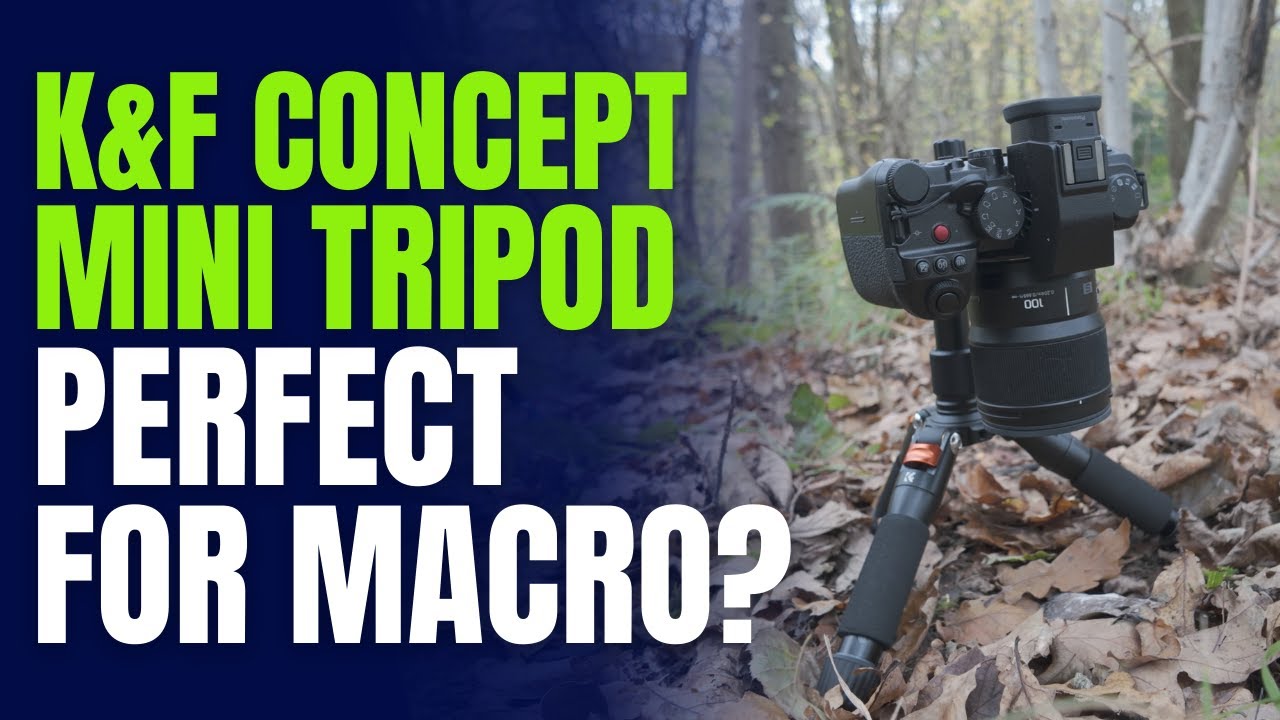 A Perfect Tripod For Macro? K&F Concept Desktop Mini Tripod Review ...