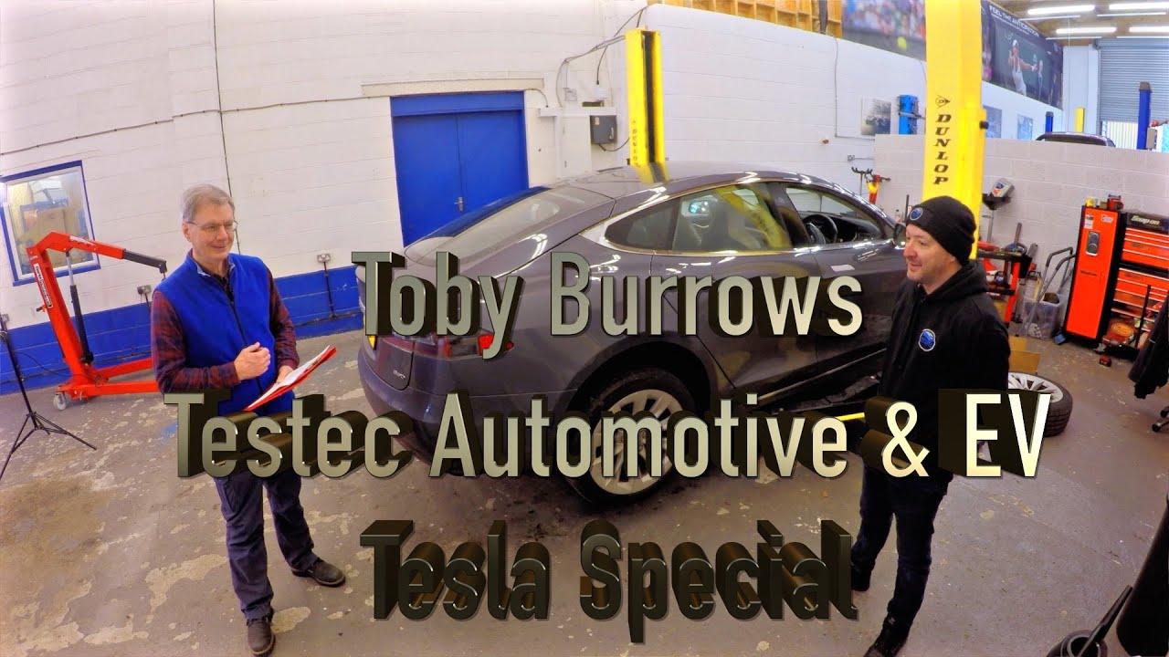 Toby Burrows Testec Automotive & EV Tesla Special - YouTube