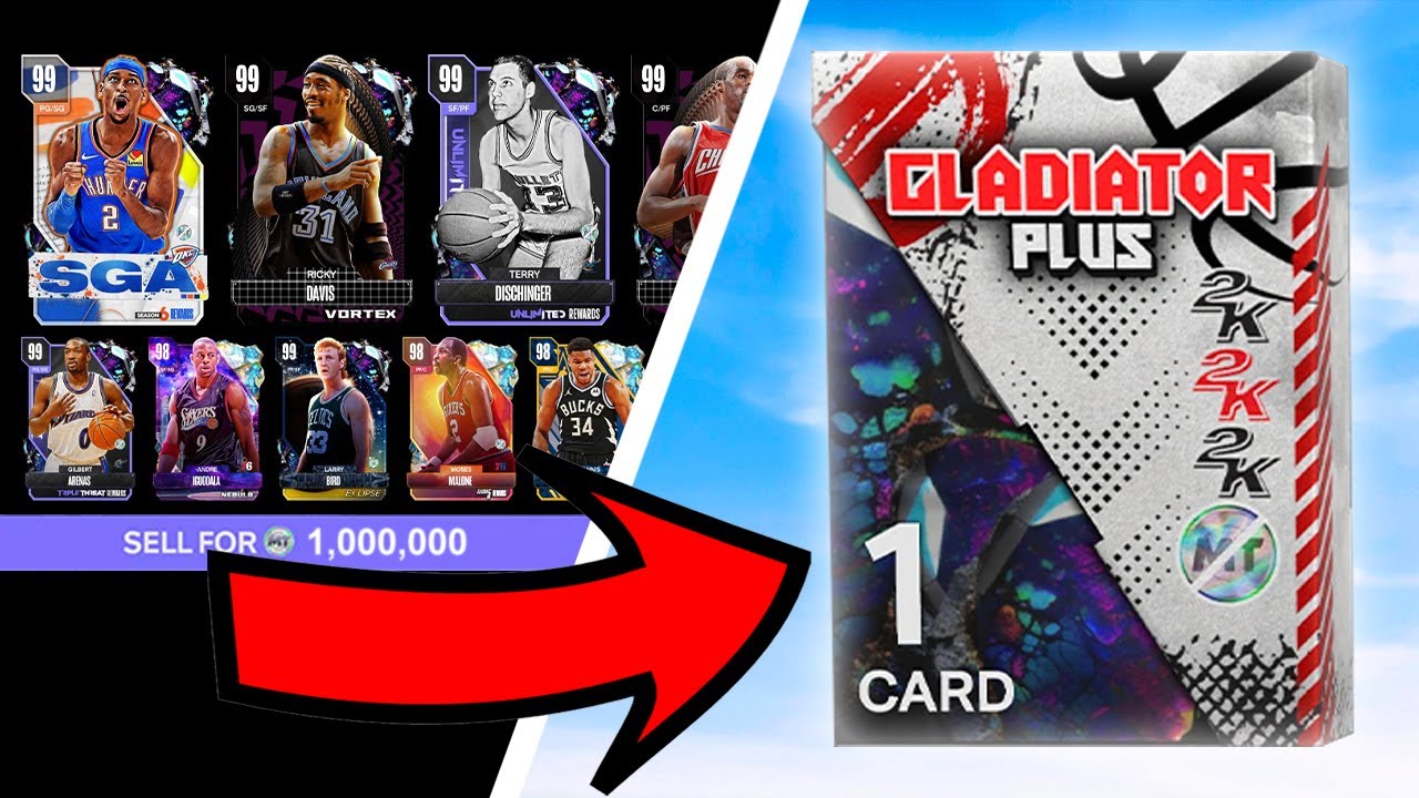 I Sold My ENTIRE TEAM for this GUARANTEED DARK MATTER PACK in NBA 2K24 ...