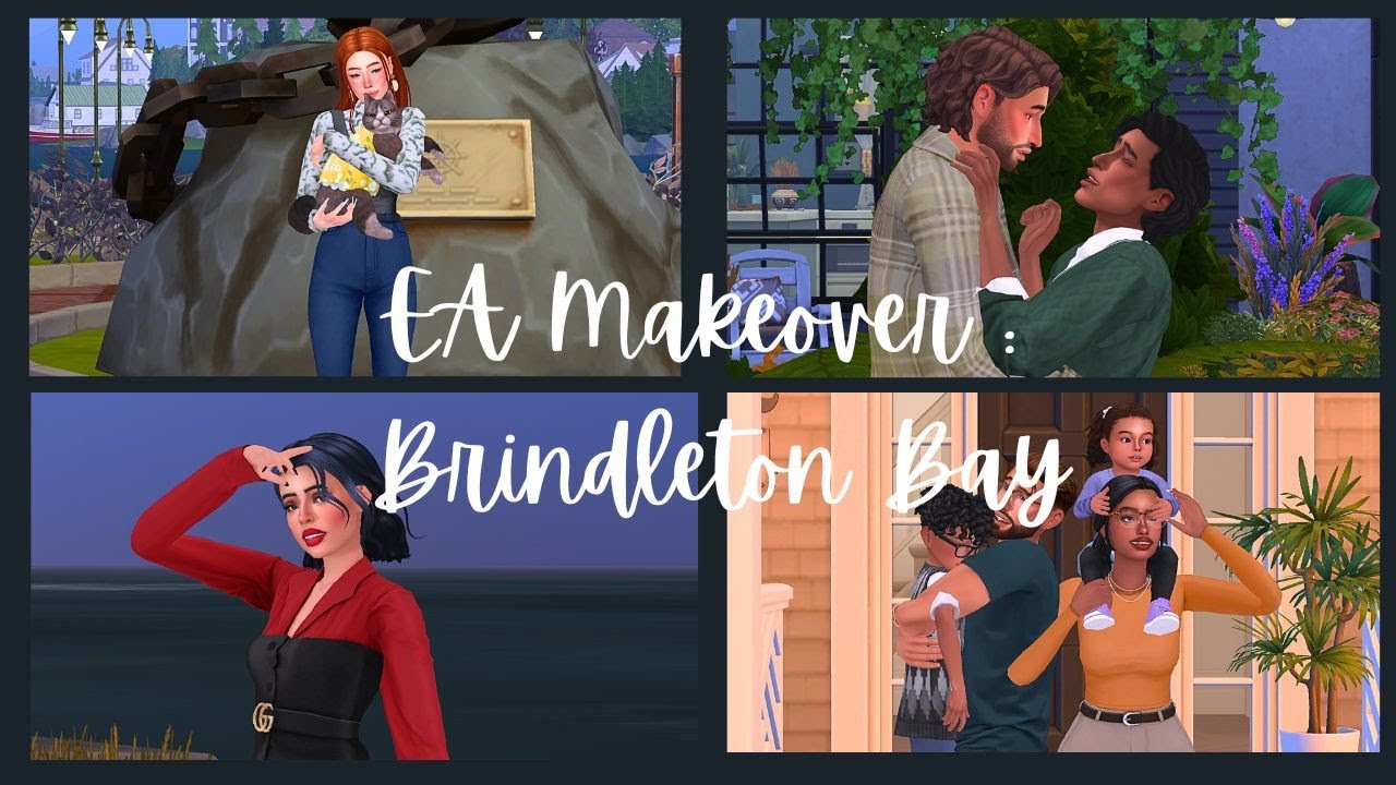 EA Makeover: Brindleton Bay | Sims 4 Create a Sim #sims4 #sims4cc # ...