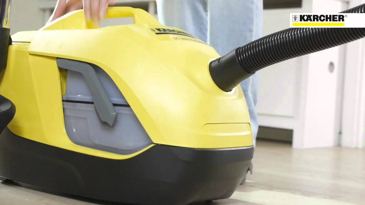 ΗΛΕΚΤΡΙΚΗ ΣΚΟΥΠΑ ΜΕ ΦΙΛΤΡΟ ΝΕΡΟΥ KARCHER DS5800 - YouTube