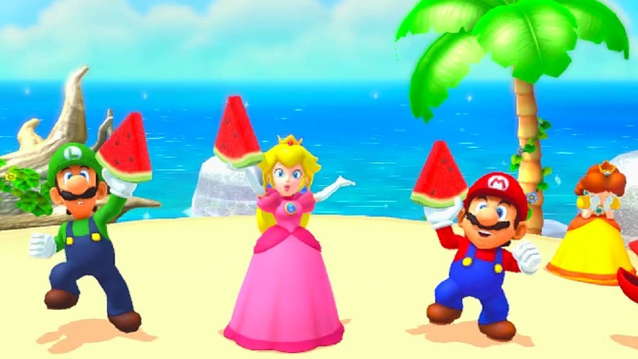 Mario Party 10 - All Team Minigames - YouTube