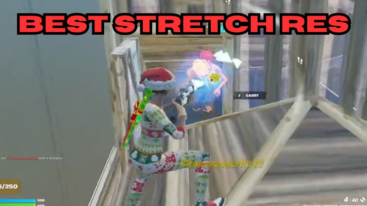 Clipping Sweats with the Best STRETCH RESOLUTION [240 FPS] [Fortnite ...