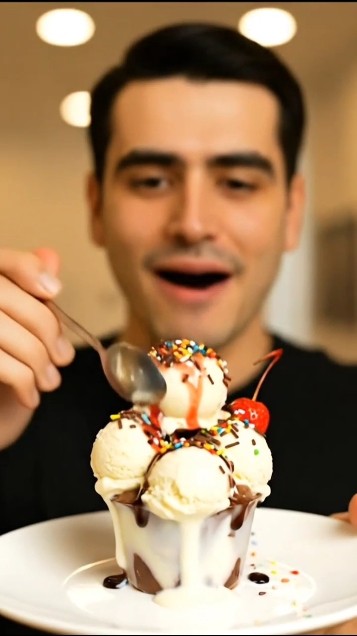 World’s Smallest Ice Cream😱🍨 Viral Capsule #IceCream #CapsuleFood # ...