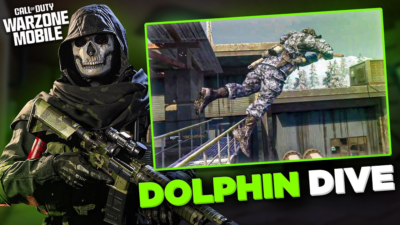 How to DOLPHIN DIVE in Warzone Mobile - YouTube