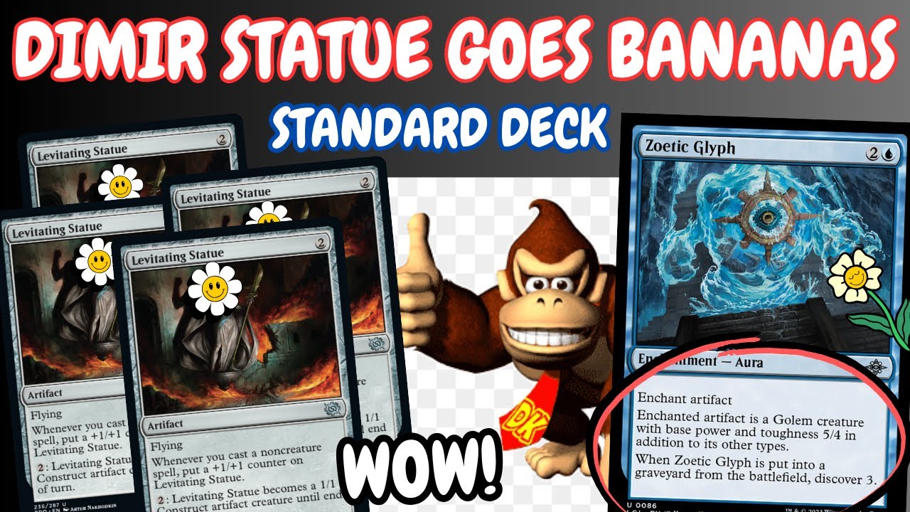 Levitating Statue & Zoetic Glyph Combo WINS!? - DIMIR Standard Deck ...