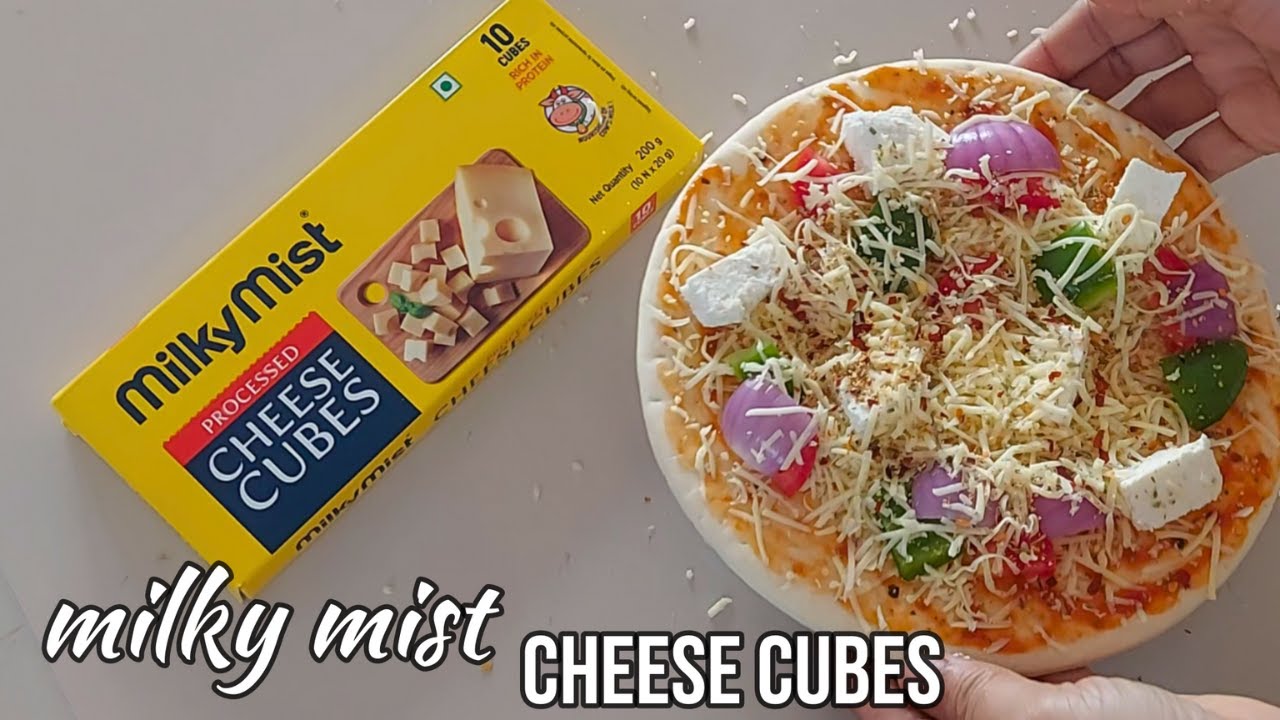 Milky Mist Cheese Cubes Review & Recipe in Hindi | Milky Mist Cheese ...