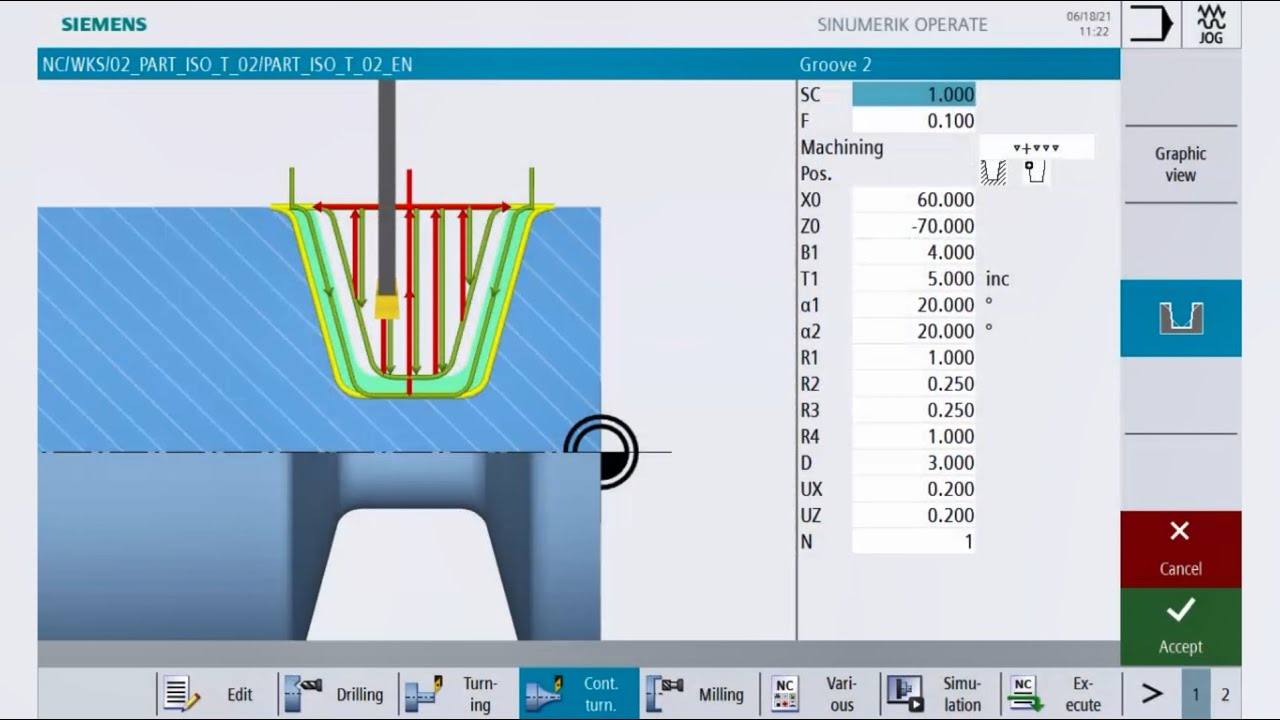 SINUMERIK - universelle CNC-Programmierung direkt an der Maschine - YouTube