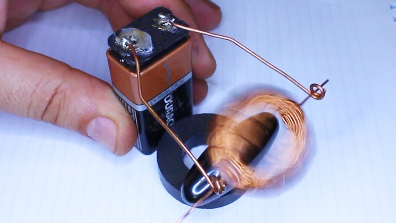 Amazing DIY Idea How To Make DC Motor - YouTube