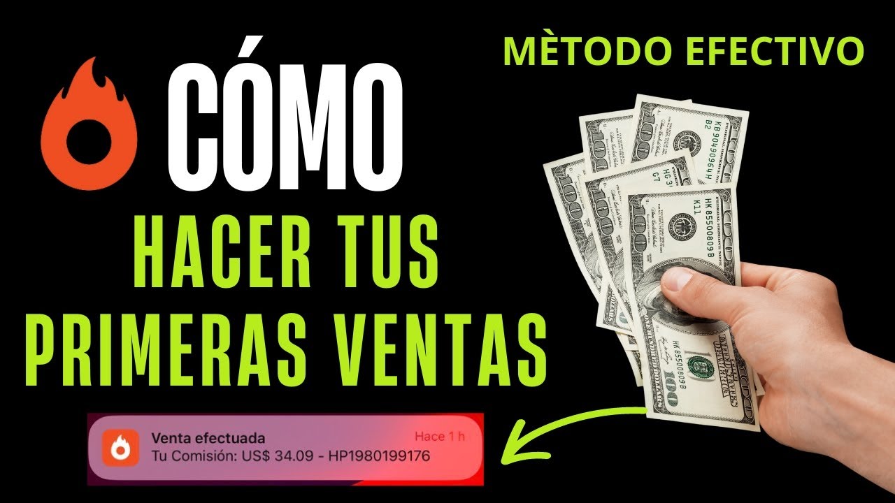 Como hacer MIS PRIMERAS VENTAS PASO A PASO | HOTMART ORGANICO - YouTube