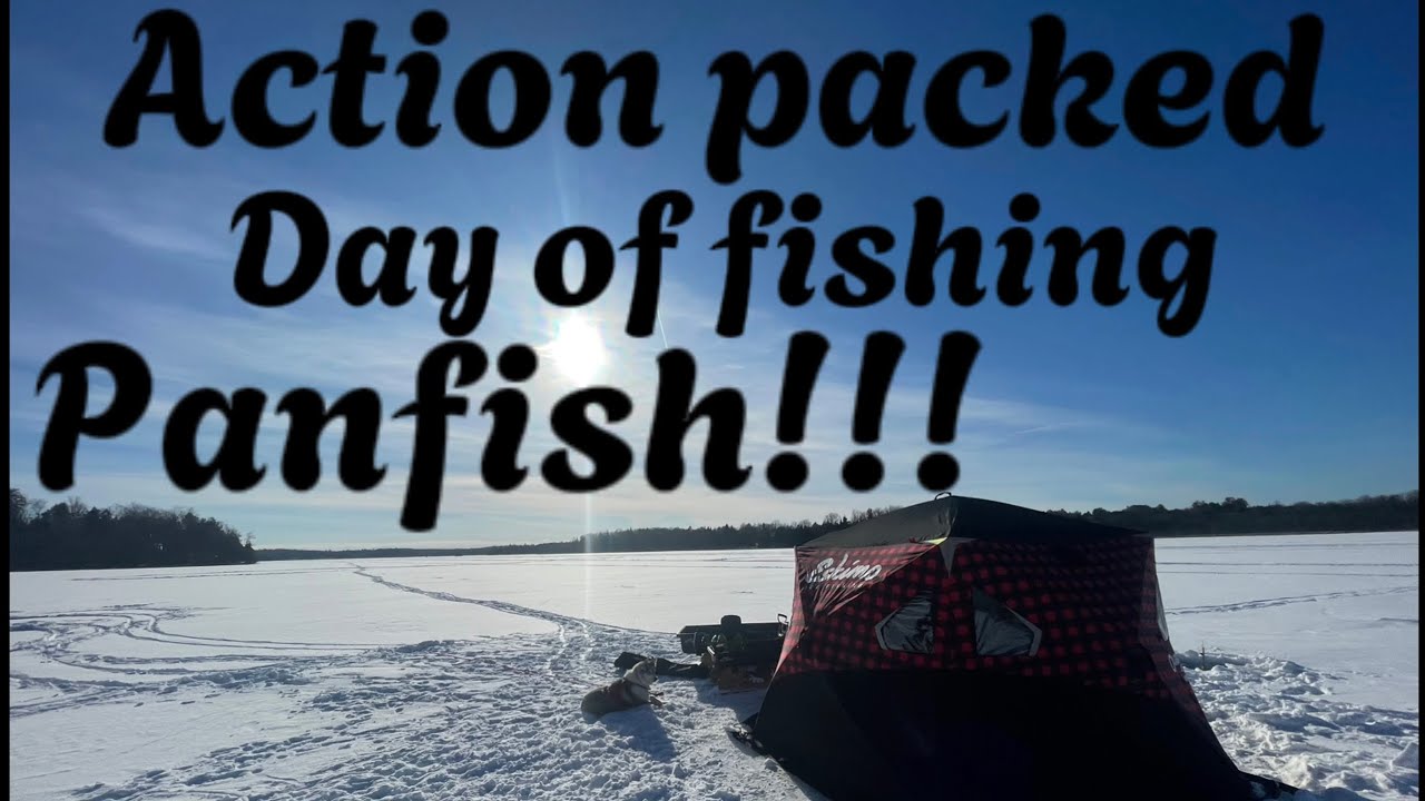 Action packed day of fishing panfish!!! - YouTube