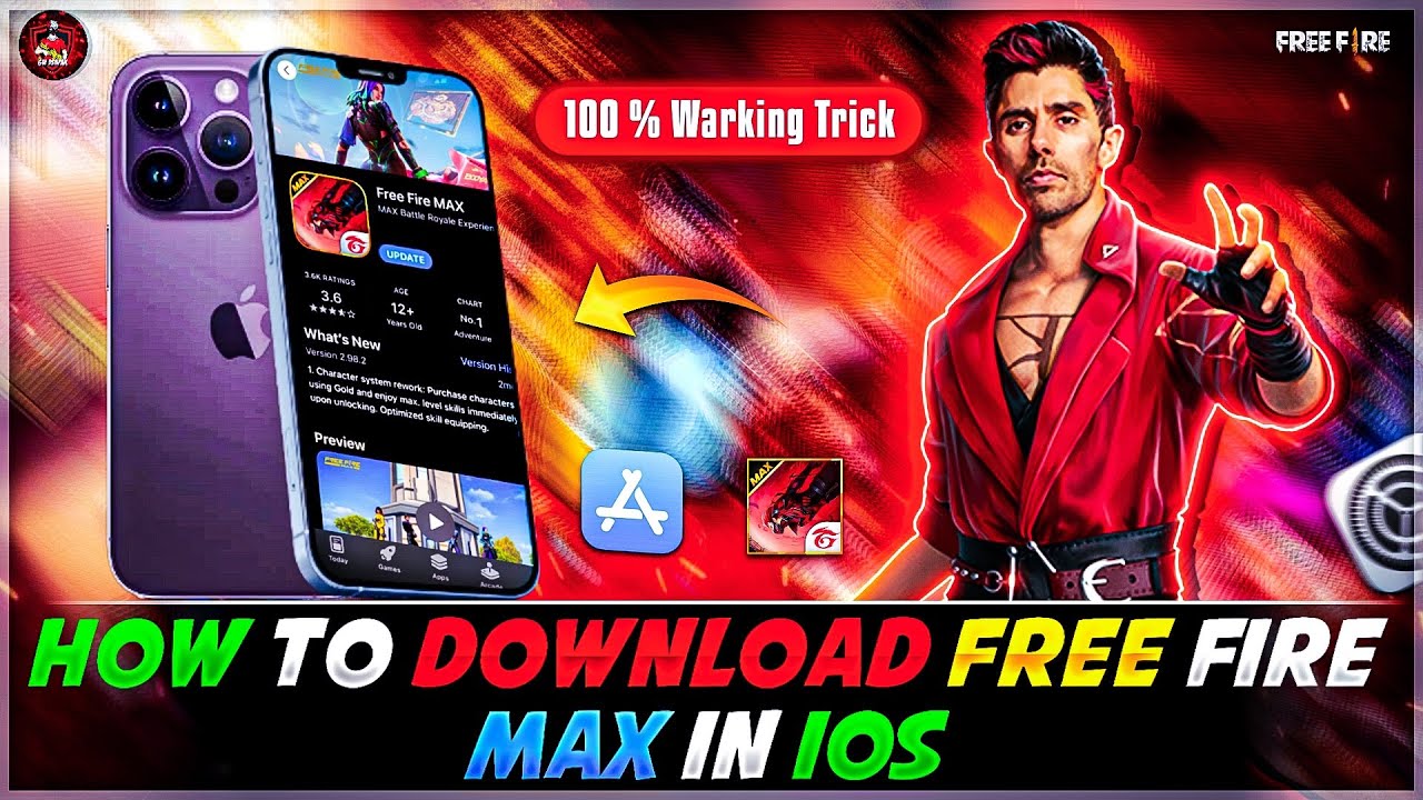 How To Download FREE FIRE MAX in I Phones | Free Fire Max Ob40 Update ...