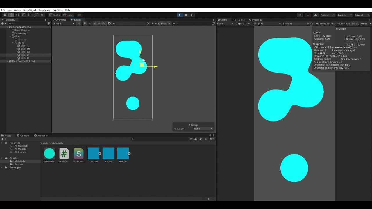 Unity Metaballs - YouTube