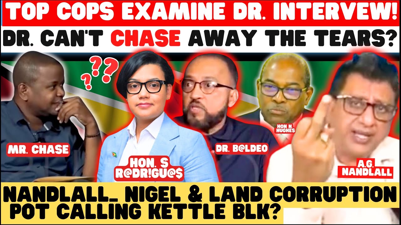 🛑_ NANDLALL _ NIGEL & LAND C@RRUPT!@N POT CALLING KETTLE BLK?_ - YouTube